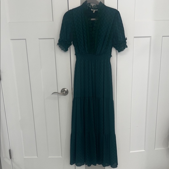 Max Studio | Dresses | Max Studio Dark Tealish Green Maxi Dress Perfect ...